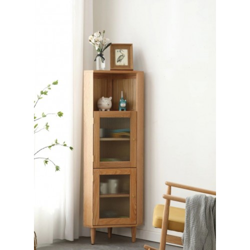 Nova Solid Oak Triangle Display Unit