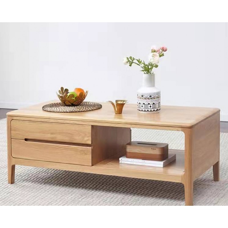Seattle Solid Oak Coffee Table