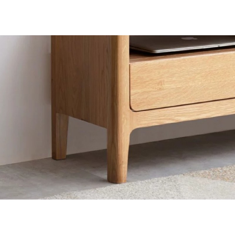 Seattle Solid Oak Entertainment Unit